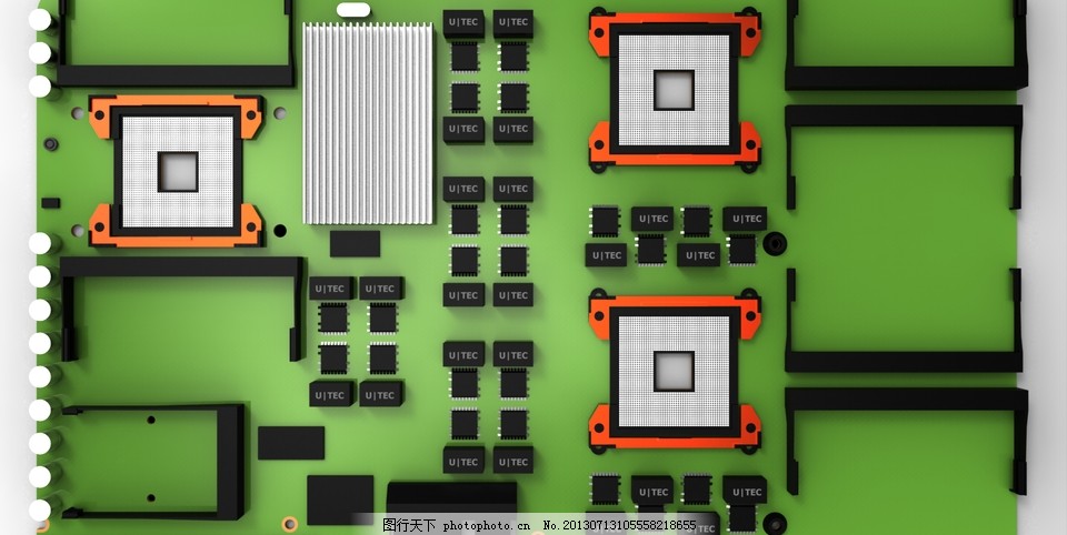 超微LLCM主板和笔记本电脑HTPCs练图片_STL素材_3D素材-图行天下素材网